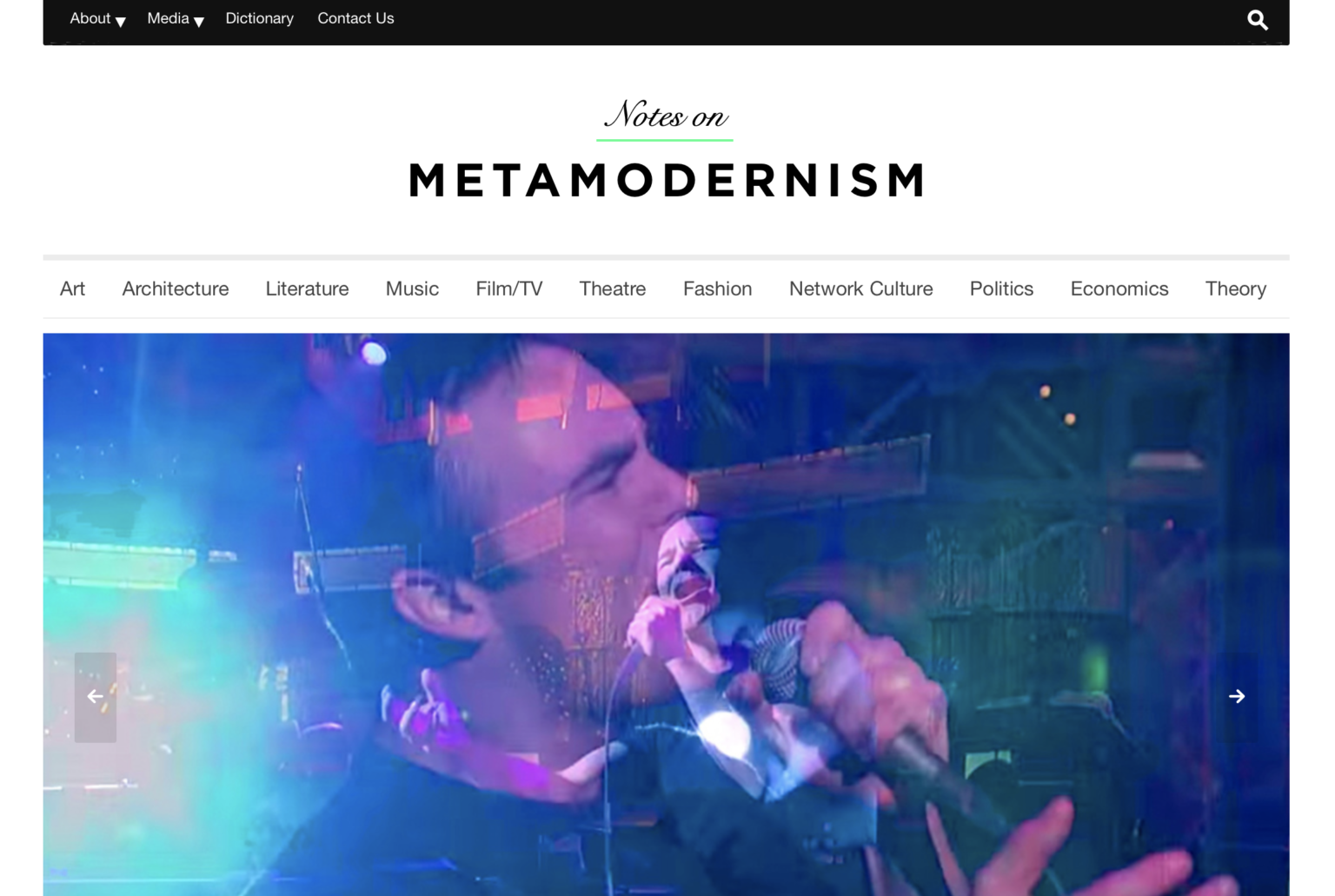 - Notes on Metamodernism